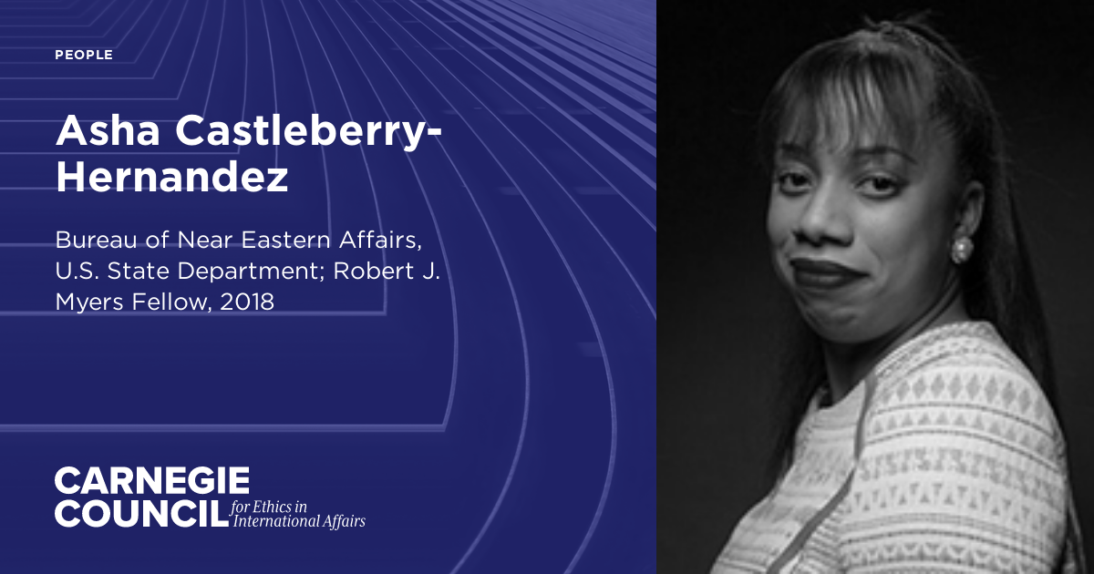 Asha Castleberry-Hernandez | Carnegie Council for Ethics in ...